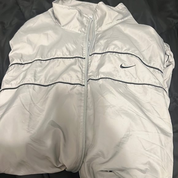 Nike | Jackets & Coats | Vintage Nike Grey Jacket | Poshmark